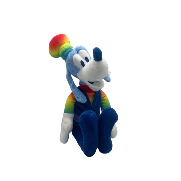 Disney | Toys | Disney Goofy Rainbow Pride Plush | Poshmark